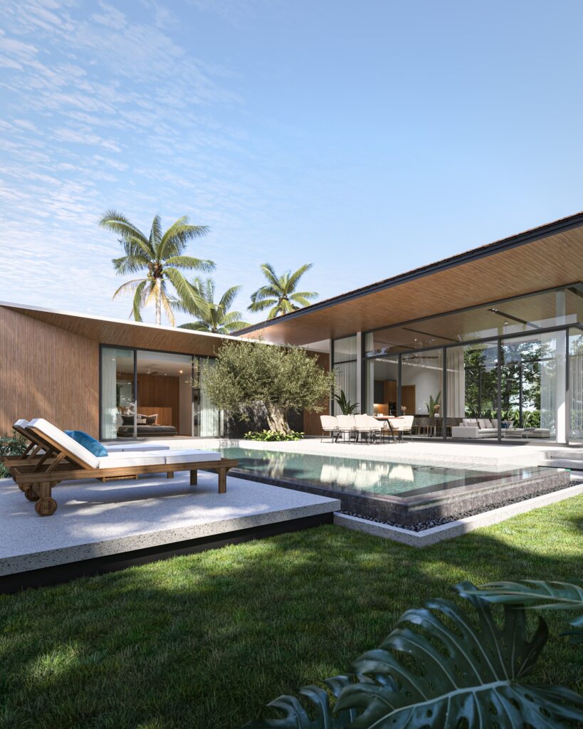 3 Bedroom Type A Pool Villa for Sale at Botanica Wisdom - Near UWC International School - Storm ...